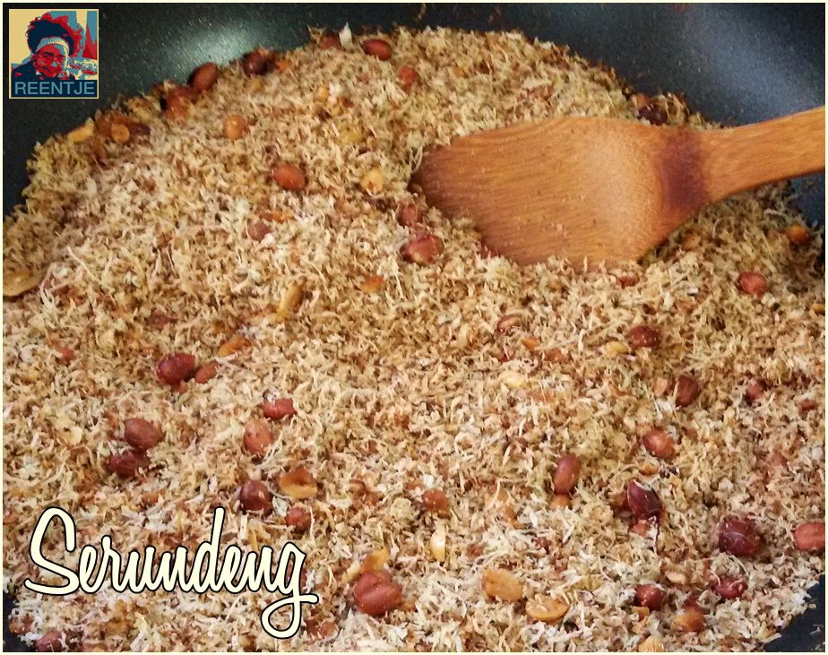 Serundeng (bijgerecht van pinda’s en kokos) – Tante Reentje's food blog