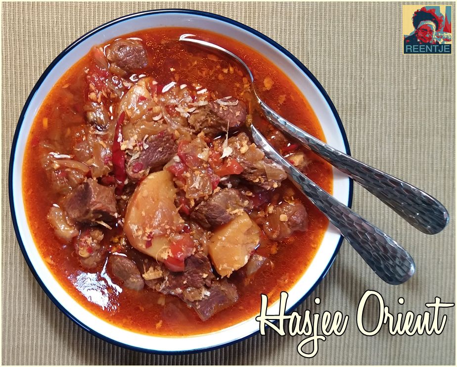 Hasjee Orient (runderstoof met rode ui) – Tante Reentje's food blog