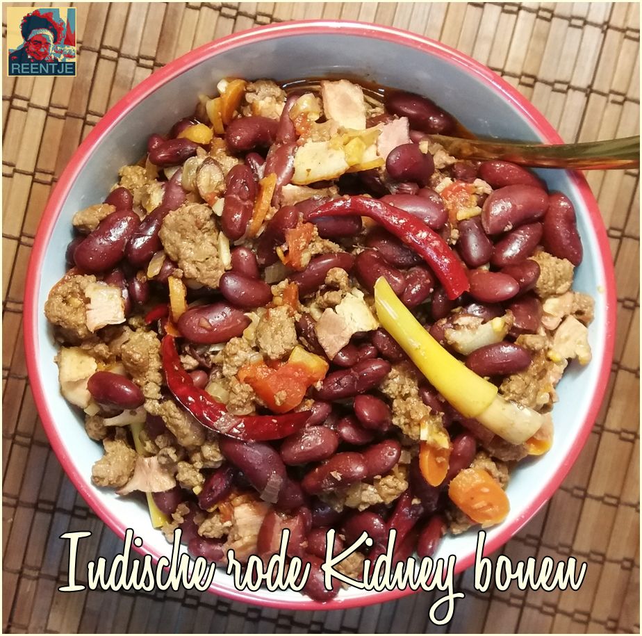 Indische rode Kidney bonen of bruine bonen – Tante Reentje's food blog
