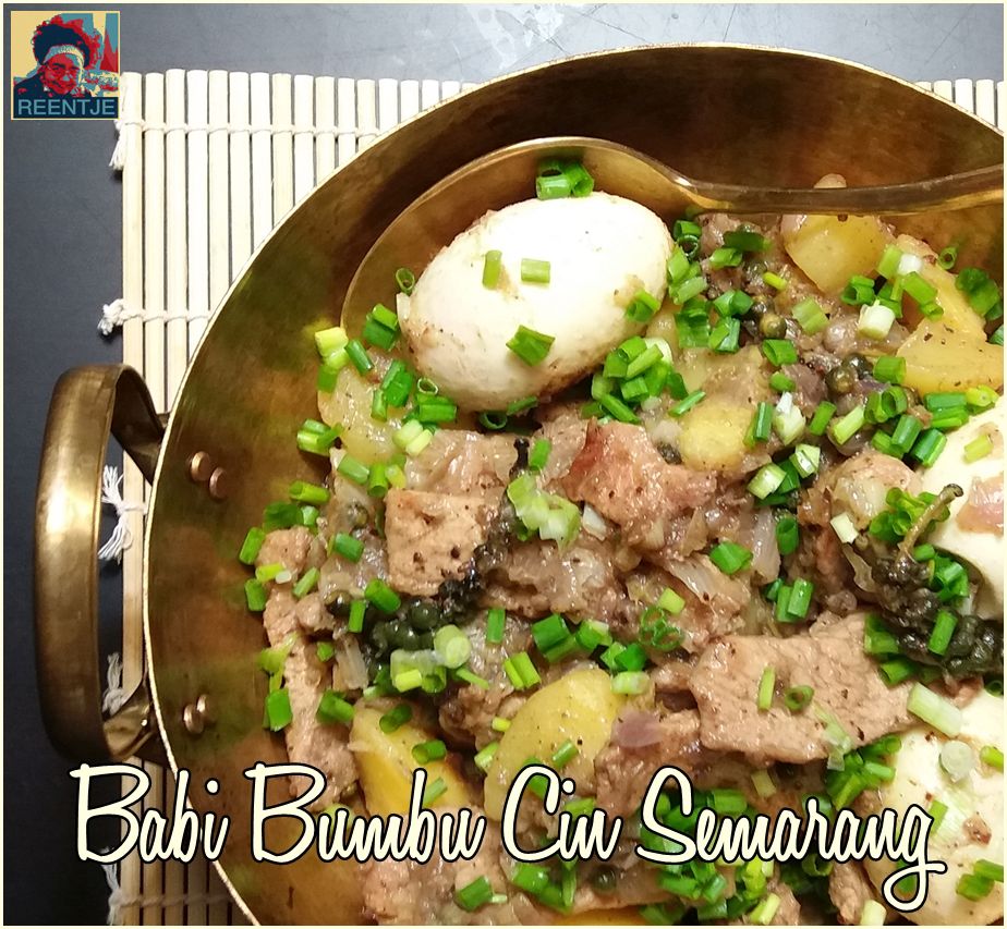 Babi Bumbu Cin Semarang (varkensvlees met Chinese kruiden) – Tante ...