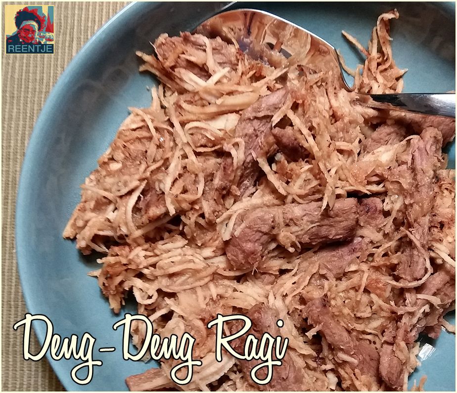 Deng-Deng Ragi (Indisch bijgerecht van rundvlees) – Tante Reentje's ...