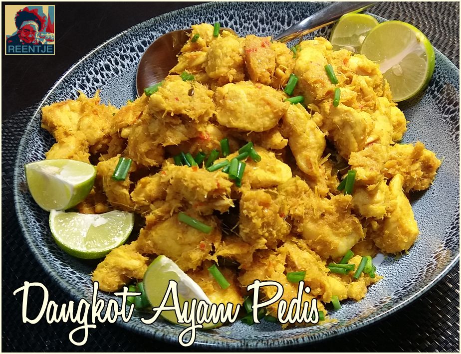 Dangkot Ayam Pedis (wokgerecht uit Sulawesi met kip) – Tante Reentje's ...